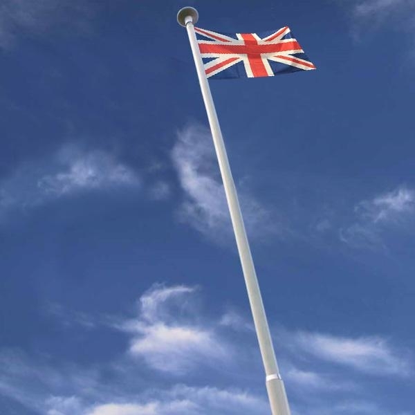 Premium Aluminium deluxe flagpole | Platinum Jubilee | South Coast ...
