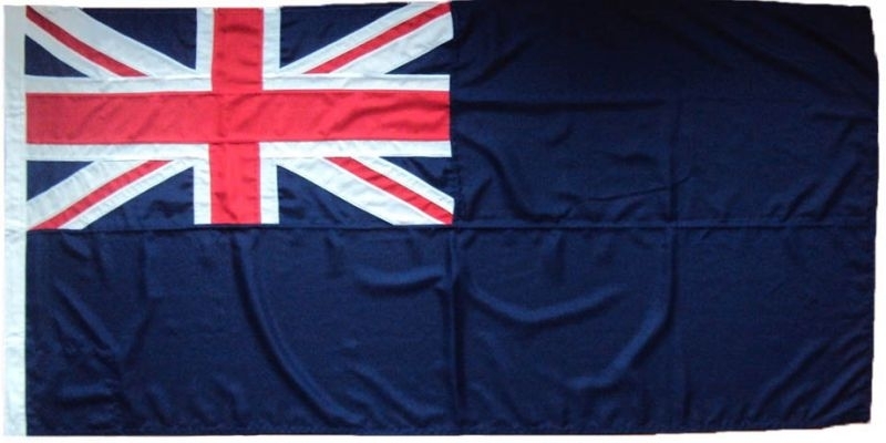 Printed Blue Ensign | Printed Ensign flags | South Coast Flagpoles